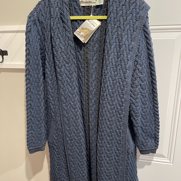 Aran Crafts | Sweaters | Aran Crafts Ireland Wool Cardigan In Large ...
